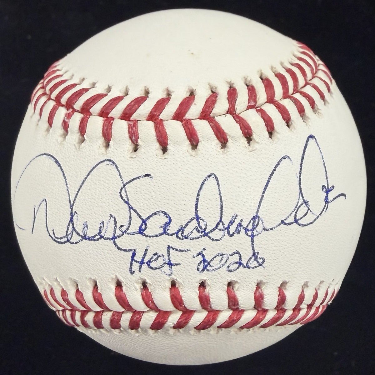 Derek Sanderson Jeter Full Name HOF 2020 Signed Baseball MLB Holo ...